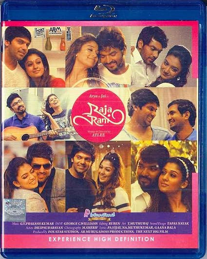 RAJA RANI ORIGINAL TAMIL BLU RAY FULLY BOXED with English Subtitles ...