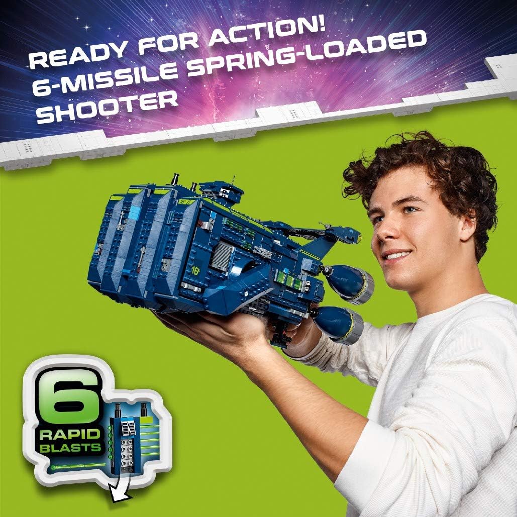 LEGO MOVIE 2 70839 The Rexcelsior! Rex and Emmet’s Spaceship Set with 5 ...