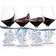 Amazon.com | Floating Wine Glasses for Pool (18 Oz | Set of 4) That ...