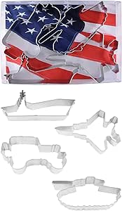 Amazon.com: R&M International Military Vehicle Cookie Cutters, Truck ...