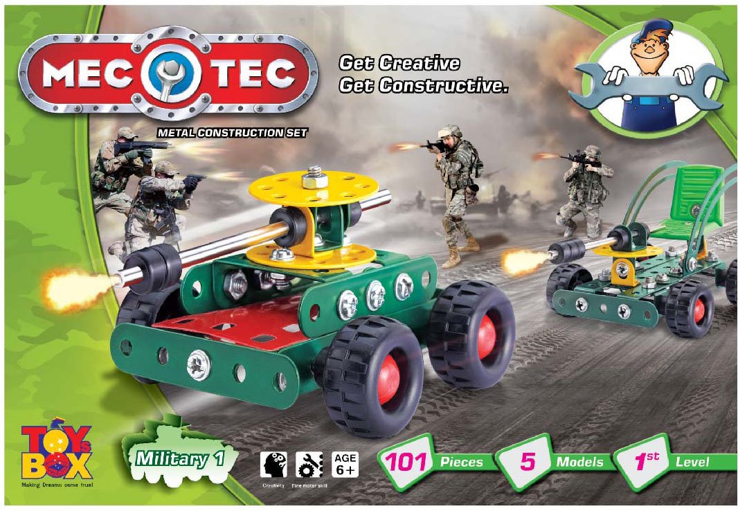 Buy TOYZTREND MEC-O-TEC Military NO.1 Construction Set for CONSTRUCTIVE ...
