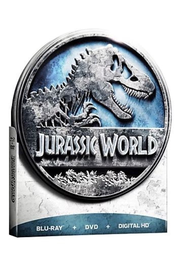 Amazon.com: JURASSIC WORLD Blu-Ray+DVD+Digital HD TIN CAN Edition ...