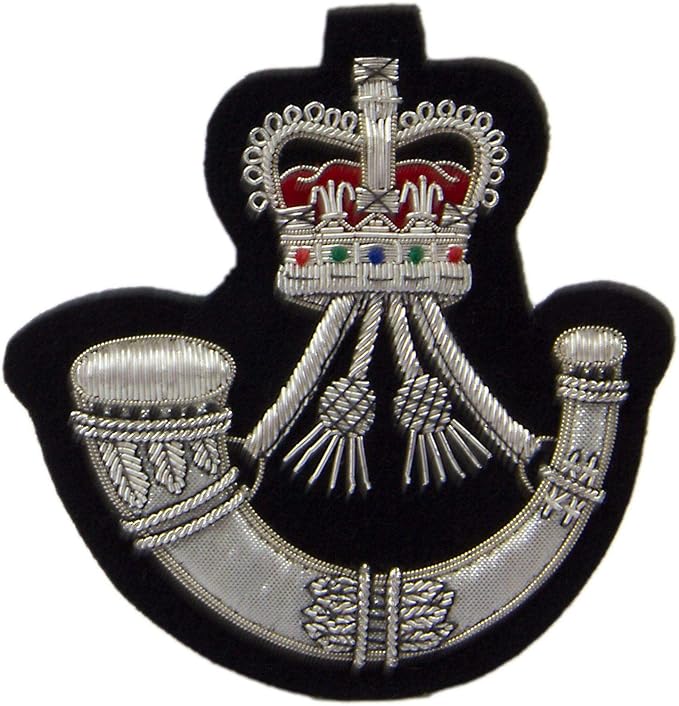 The Rifles Regimental Blazer Badge: Amazon.co.uk: Clothing