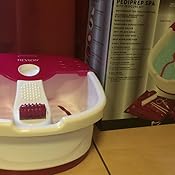 REVLON Pediprep Foot Spa and Pedicure Set with Nine Accessories: Amazon ...