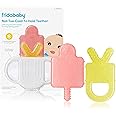 Amazon.com : Frida Baby Not-Too-Cold-to-Hold BPA-Free Silicone Teether ...