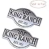 Amazon.com: 1pc OEM King Ranch Front Door Tailgate Emblem Badge 3D ...