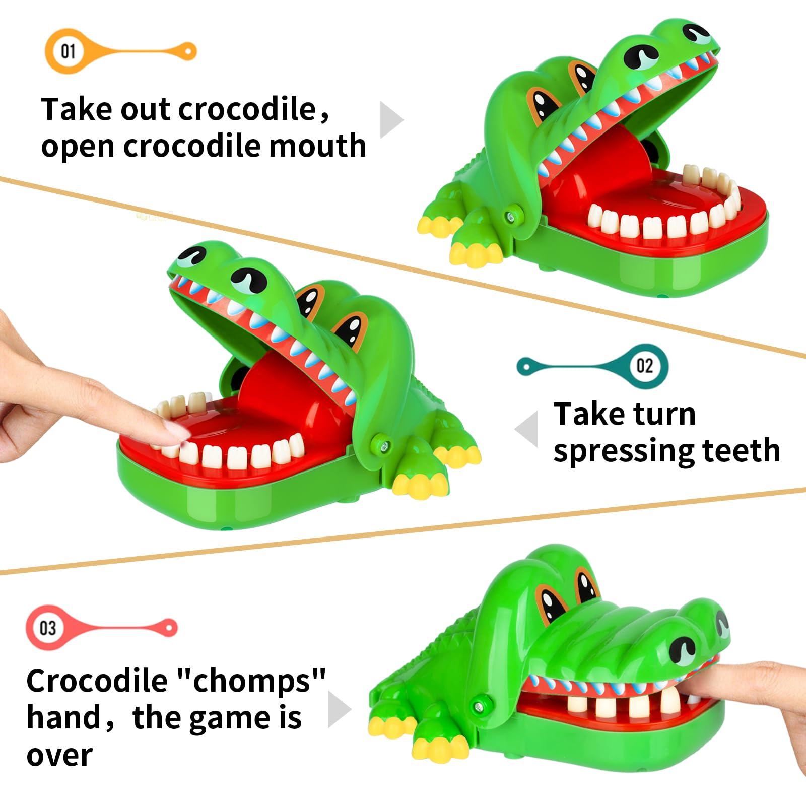 Mua Super Big Crocodile Teeth Toys Game for Kids, Crocodile Biting ...