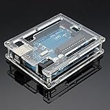Amazon.com: SB Uno R3 Case Enclosure New Transparent Clear Computer Box Compatible with Arduino ...