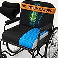 Amazon.com: CUSHIO Wheelchair Cushion for Pressure Relief - (4-Piece ...