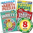Amazon.com: Favorite Variety Puzzles & Games 8 Pack for Adults : Toys ...