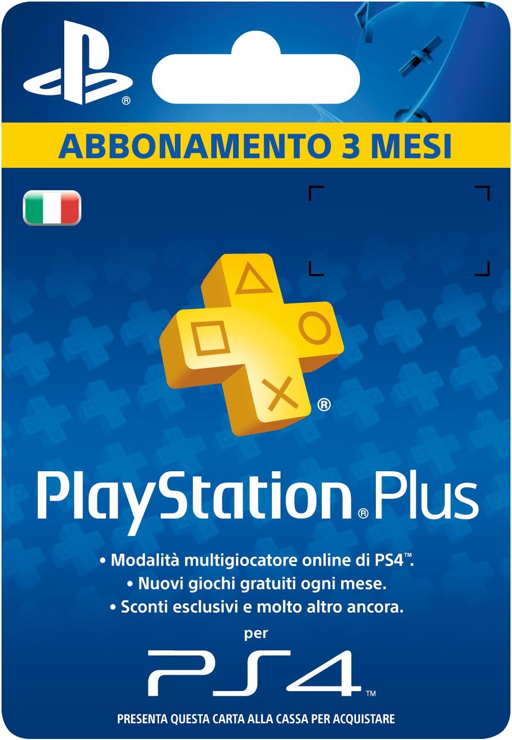 Sony Playstation Plus Card Hang 90D – smart cards – BigaMart