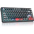 Amazon.com: surmen M75 75% Wireless Creamy Keyboard with Gasket, Pre ...