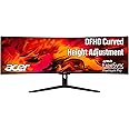 Amazon.com: Acer EI491CR Sbmiiiphx 49" 1800R Curved DFHD (3840x1080 ...