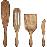 Amazon.com: Mad Hungry 5-Piece Acacia Wood Mini Spurtle Set,Natural ...