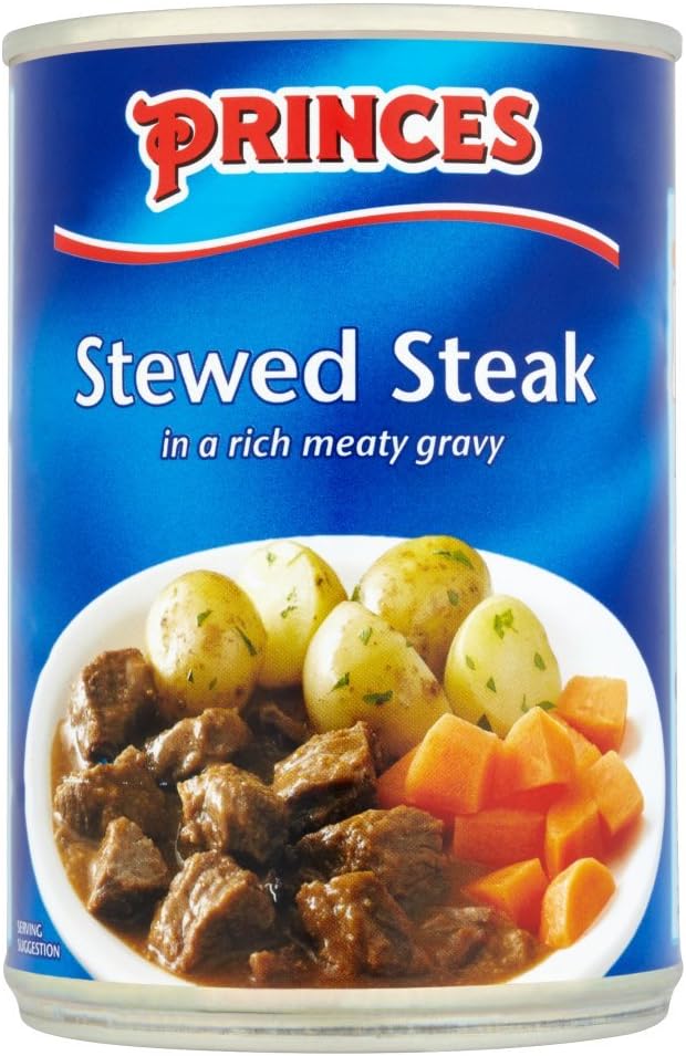 Princes Stewed Steak 400g 400g x 6 x 1 pack: Amazon.co.uk: Grocery