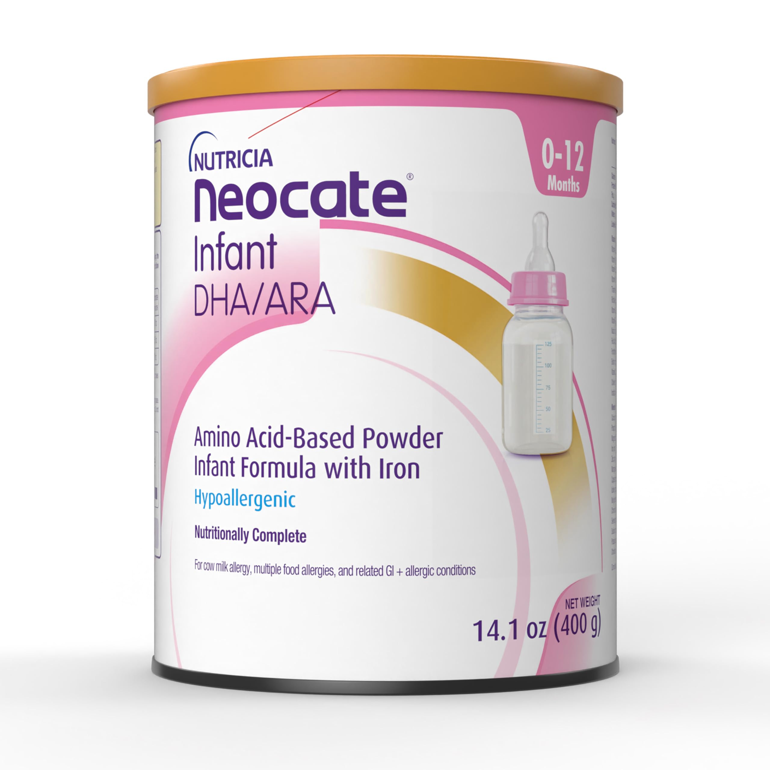 Nutricia Neocate Infant - Hypoallergenic, Amino Acid-Based Baby Formula - Well-Tolerated ...