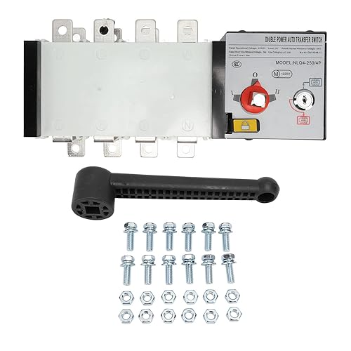 AC400V Dual Power Automatic Transfer Switch 2 in 1 Out Isolated ...