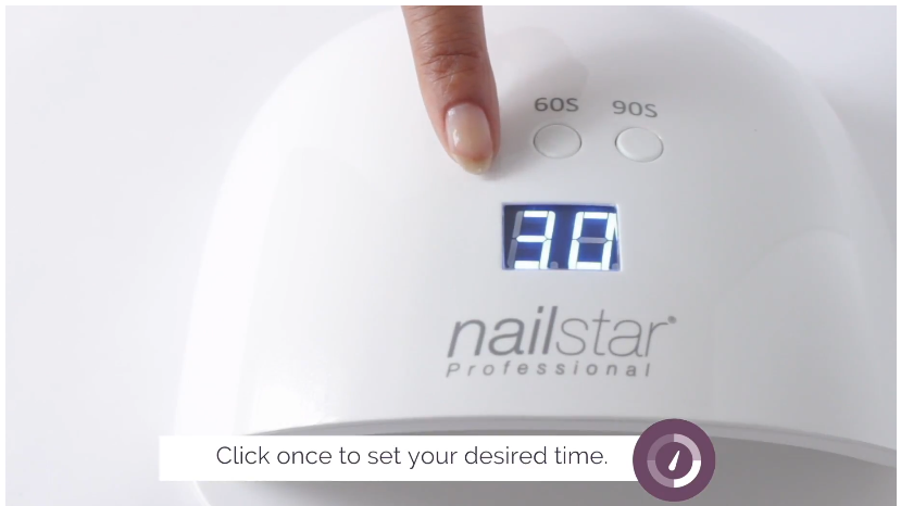 Watch How to cure your gel and shellac with the NailStar 24 Watt UV/LED Nail Lamp on Amazon Live