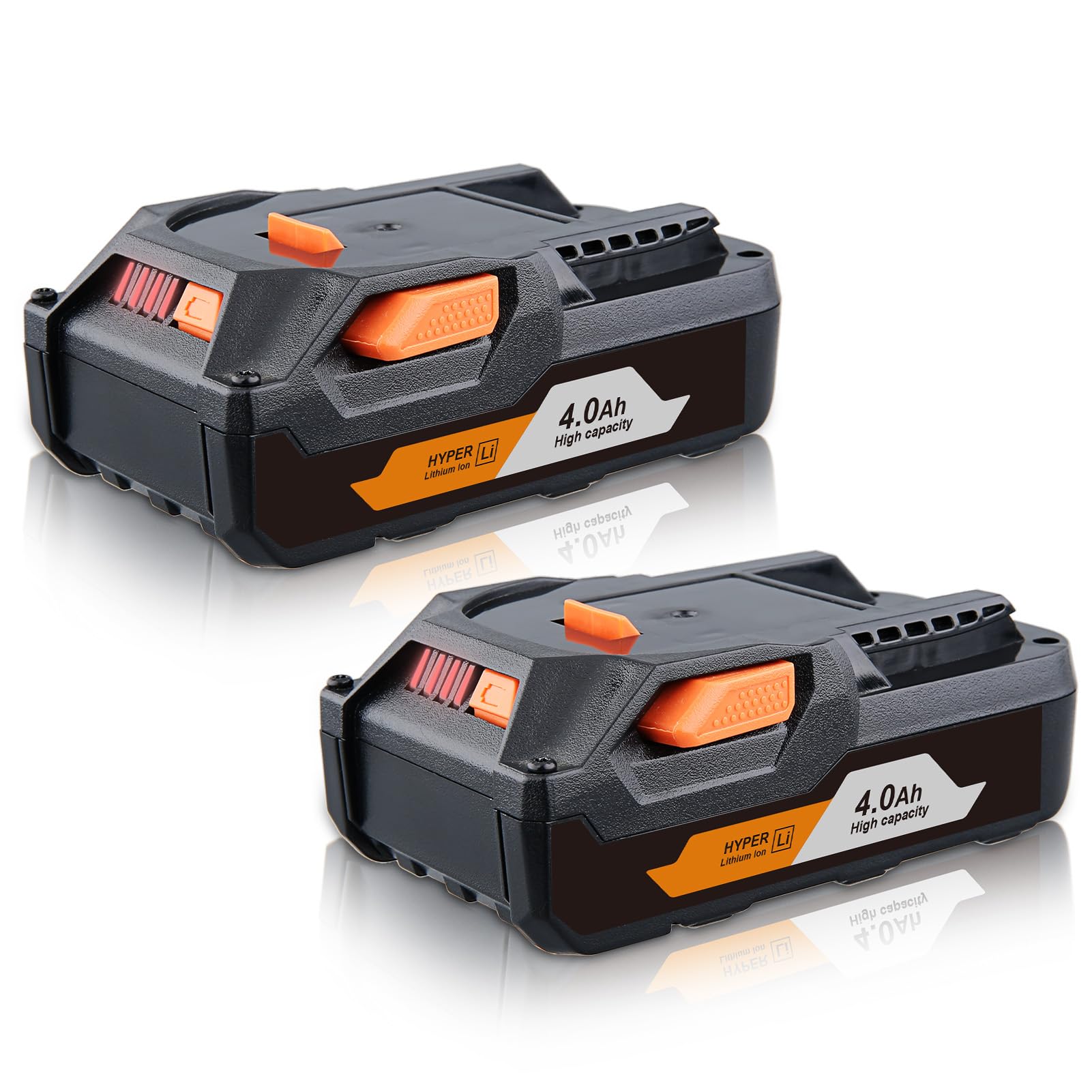 FERRYBOAT R840085 4.0Ah 18V Replacement for Ridgid 18V Battery R840085 ...