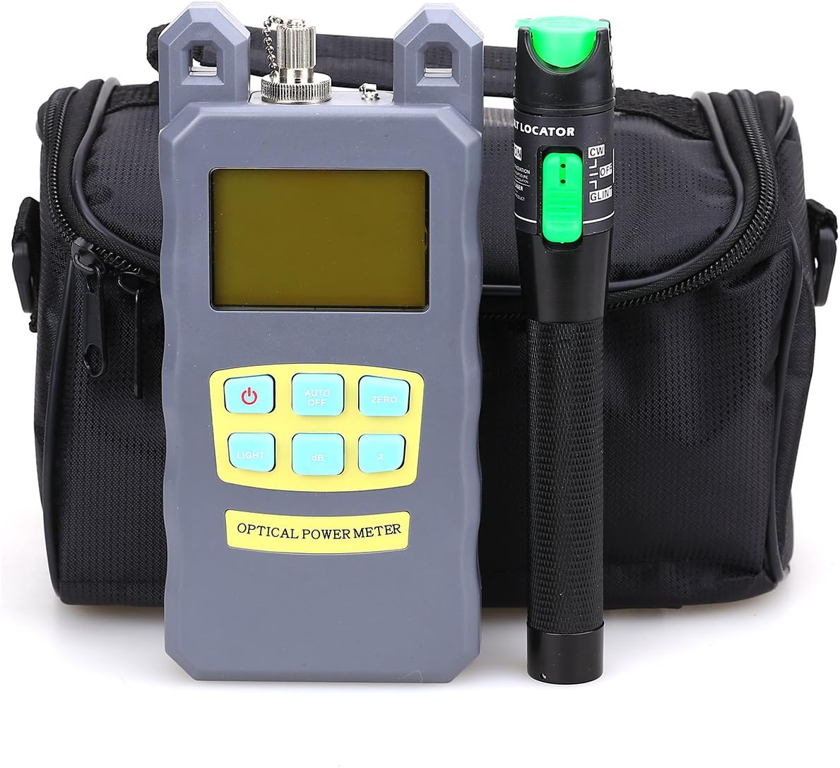 FTTH Fiber Tool Kit 3packs in One Visual Fault Locator 20KM Fiber Optic ...