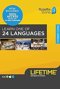 Amazon.com: Rosetta Stone Learn Unlimited Languages| Lifetime Access - Learn 24 Languages| PC ...