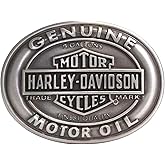 Amazon.com: Harley-Davidson Men's Immunity Skull Belt Buckle, Antique ...