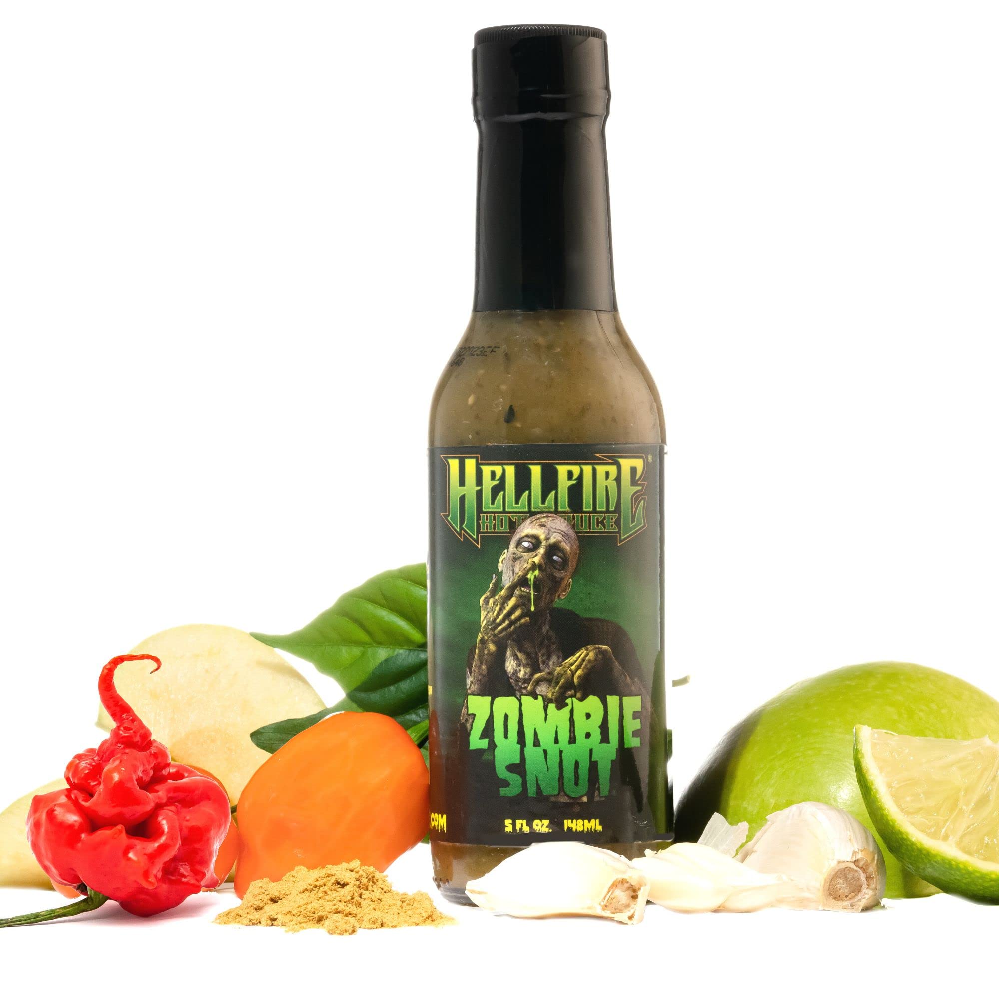 Mua Hellfire Zombie Snot Hot Sauce, Award-Winning Chilehead Salsa Verde ...