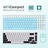 EPOMAKER Theory TH68 Pro 65% 67 Keys RGB Hot Swappable Programmable ...