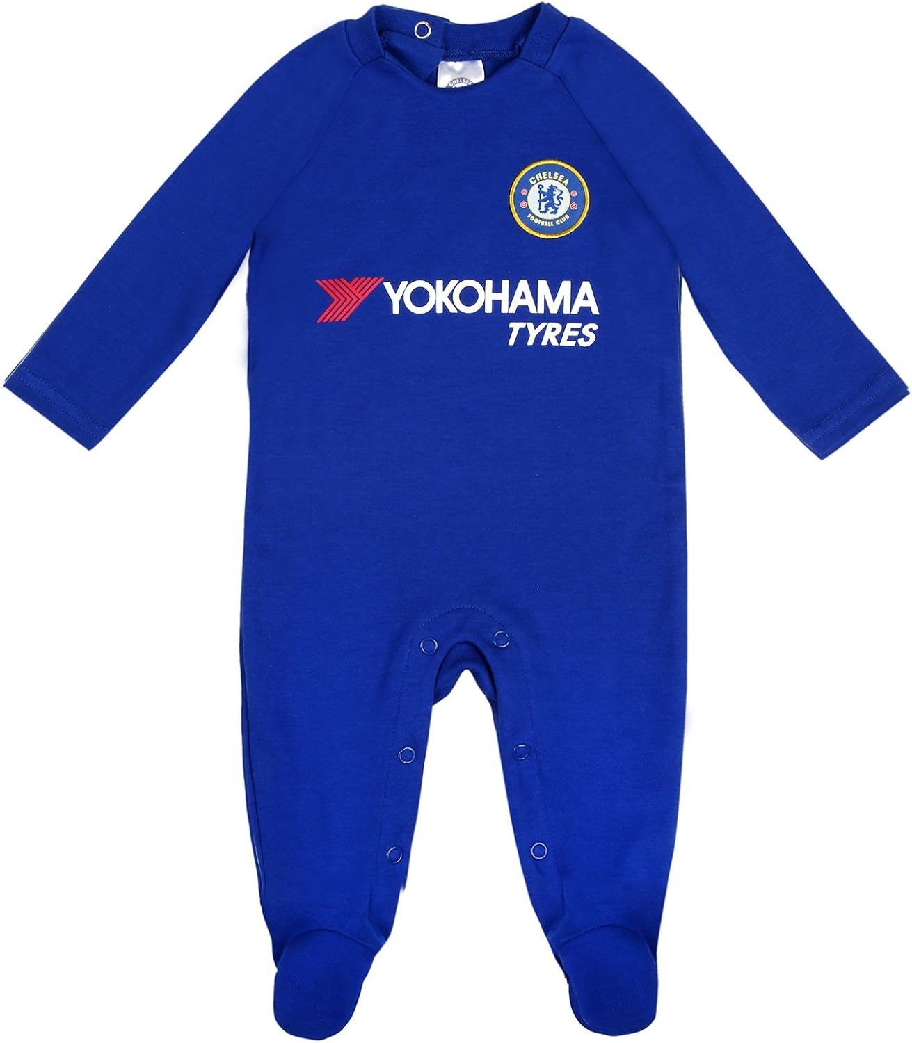 Chelsea FC New Season 2017/18 Baby Football Sleepsuit CFC Babies All In ...