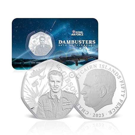 Mua RAF Dambusters 80th Anniversary Royal Air Force Coin 50p BU 2023 ...