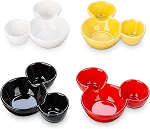 Amazon.com: Disney Mickey Mouse Appetizer Bowl Set - Disney Eats : Home ...