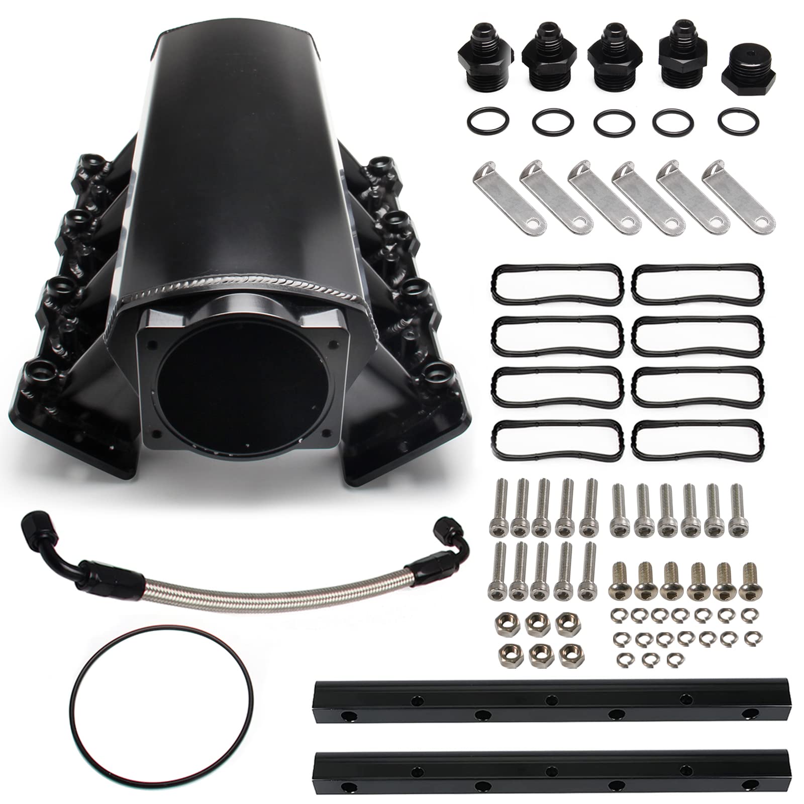 YESHMA For LS LS1 LS2 LS6 Intake Manifold Compatible with Chevy 4.8L 5 ...