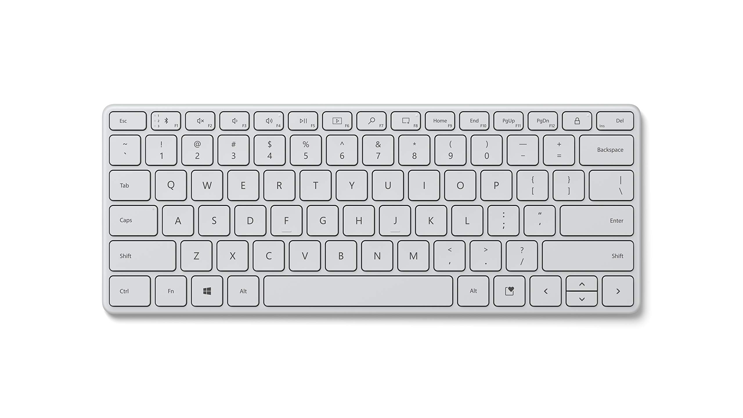 Mua Microsoft Designer Compact Keyboard - Glacier. Standalone Wireless ...