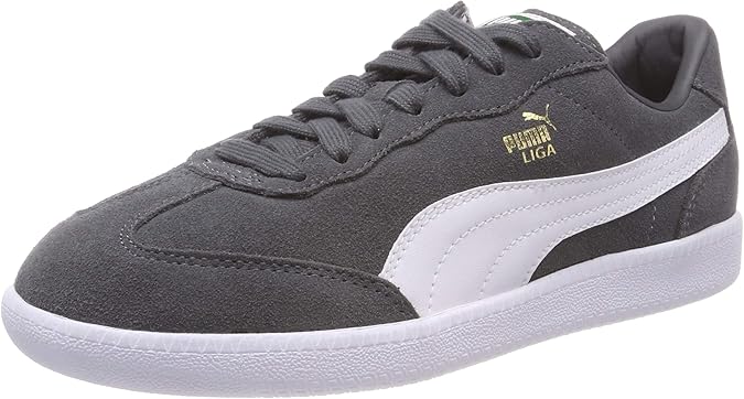 Puma Unisex-Erwachsene Liga Suede Sneaker, Grau Iron Gate White 02, 40 ...