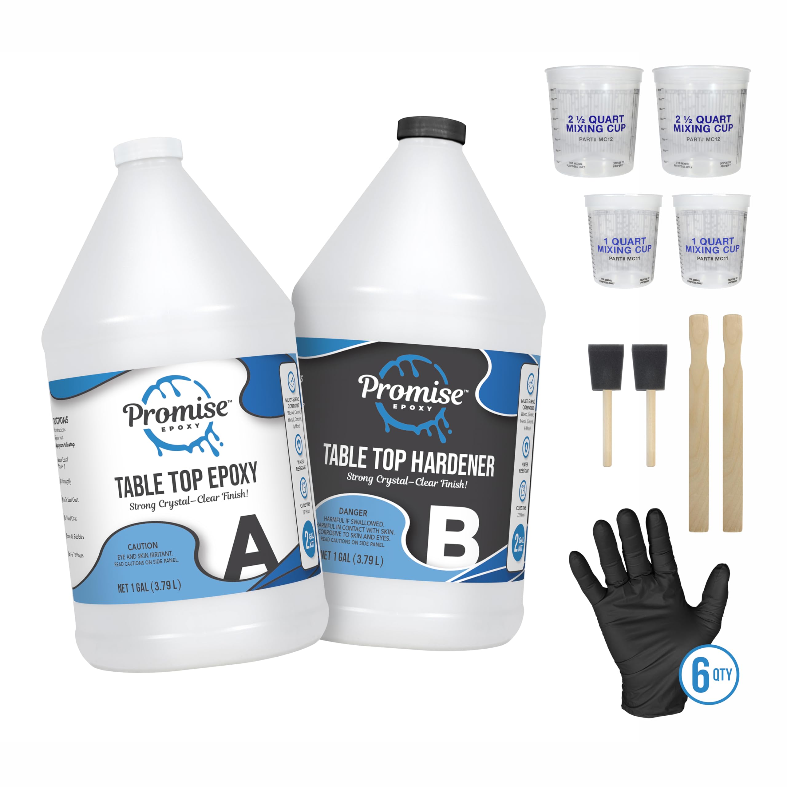 Mua Epoxy Resin Promise Epoxy-Clear Coat Table Top | 2-Part 2 Gal (1 ...