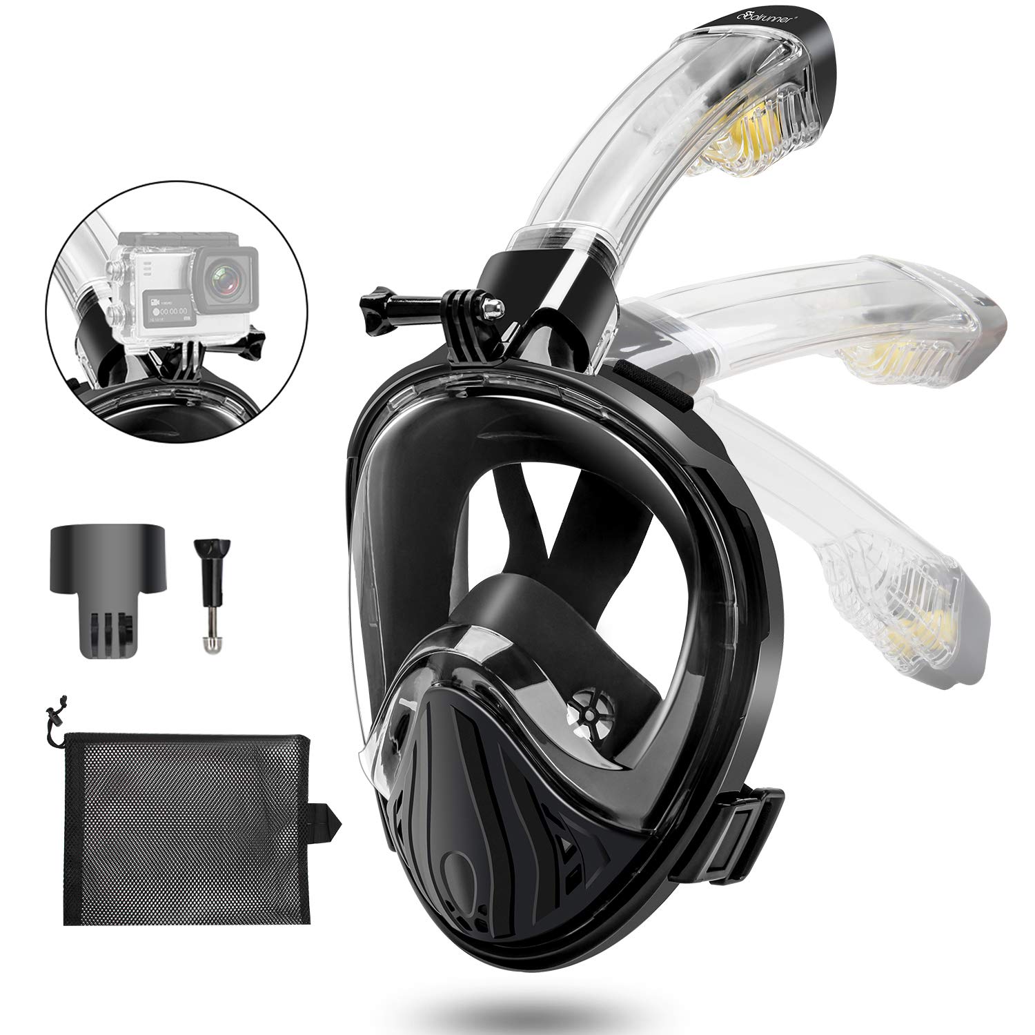 Buy Coolrunner 2019 Newest Full Face Snorkel , Foldable Snorkeling ...