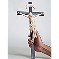 Amazon.com: BC Catholic Crucifix Wall Cross, Elegant Modern Home Decor ...