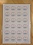 Amazon.com : FBA 44-Up Label Stickers - 100 Sheets, 4400 Labels ...