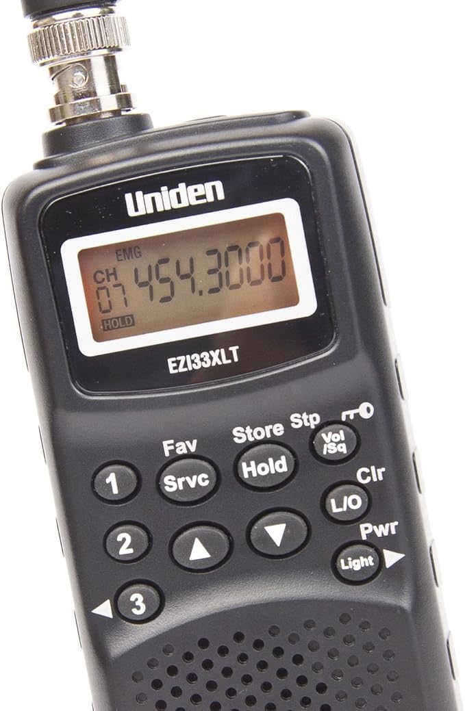 Uniden EZI33XLT compact radio scanner / Hand-held / Frequency bands ...
