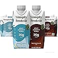 Amazon.com: Simply Protein - Chocolate & Vanilla Protein Shakes (8 Pack ...