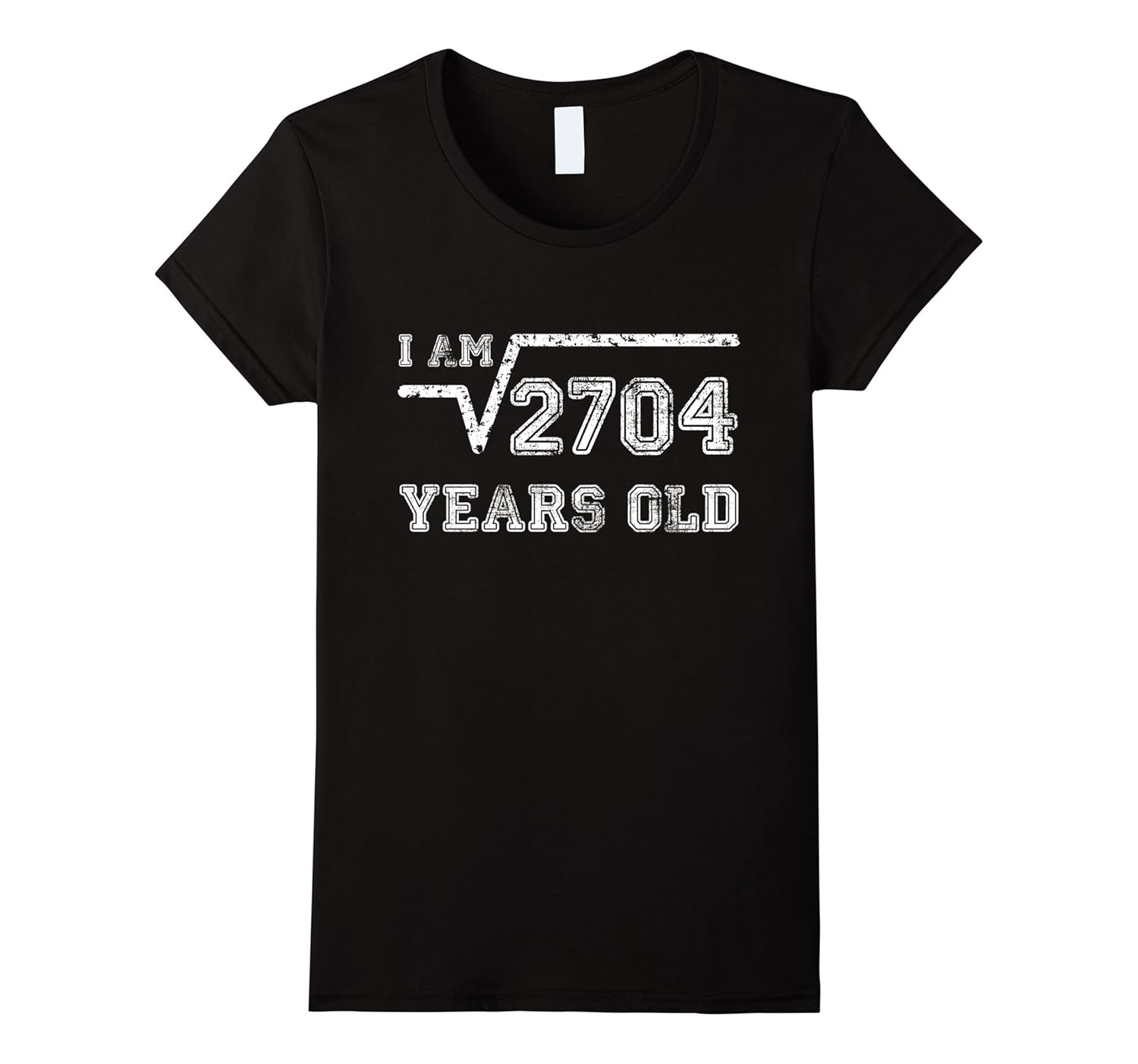 Square Root Of 2704 Years Old Tshirt 52nd Birthday Gift 4LVS square-root-of-2704-years-old-tshirt-52nd-birthday-gift-4lvs