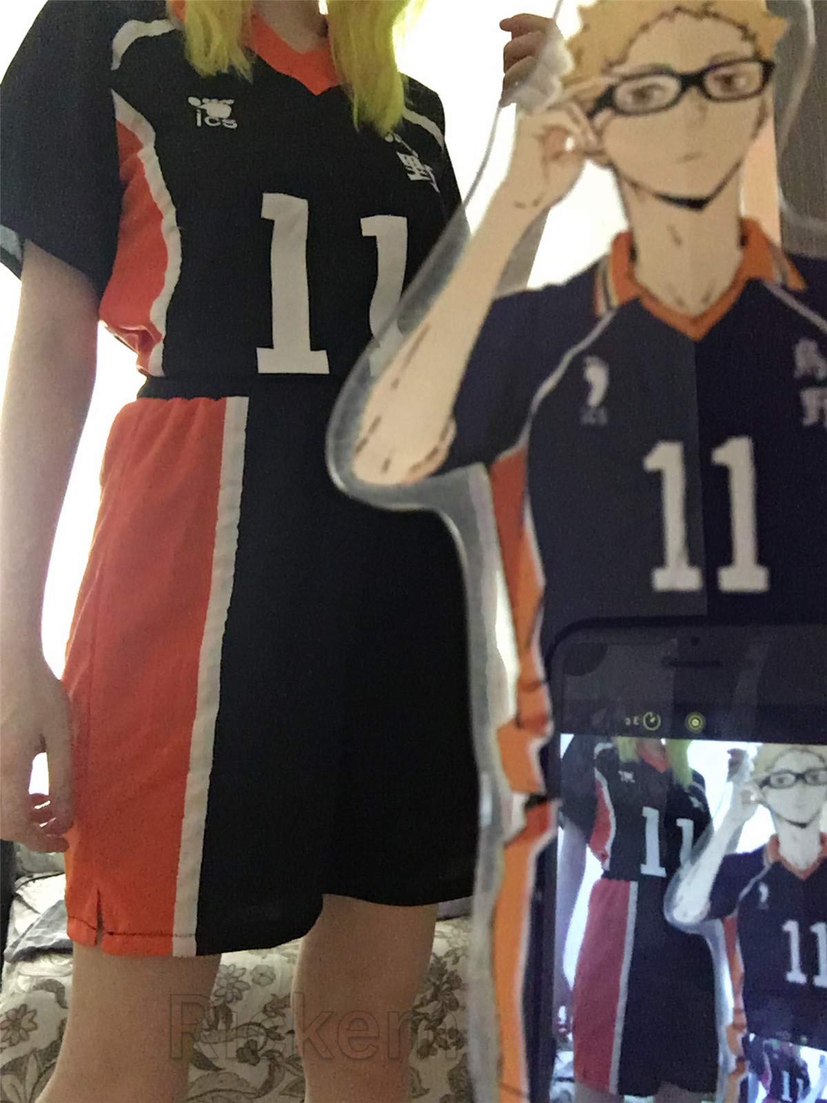 Mua Rickem Haikyuu Cosplay Costume Hinata Shoyo Shirt Shorts Karasuno ...