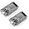 ELEGOO ESP32 2pcs ESP-WROOM-32 Development Board, USB Tyce-C, 2.4GHz ...