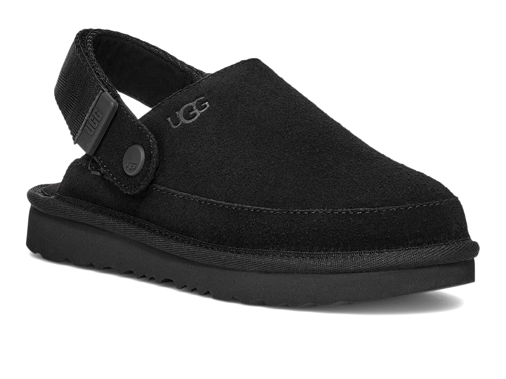 UGG Kids T Goldenstar Clog Shoe, Black, 7