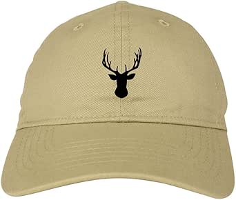 Elk Antler Deer Animal 6 Panel Dad Hat Cap Beige at Amazon Men’s ...