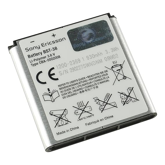 BST-38 Original Battery for Sony-Ericsson K850I / W580I / C902 / W980 ...