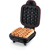 Amazon.com: Mini Waffle Stick Maker, Easy to Clean, Non-Stick Surfaces ...