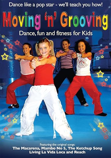 Amazon.com: Moving 'N' Grooving (Dance, Fun and Fit for Kids) [DVD ...