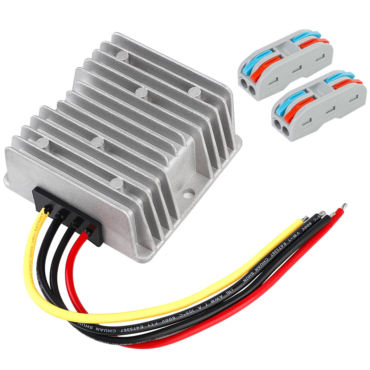 HOMELYLIFE DC 72V 60V 48V Step Down to 12V 10A 120W Voltage Regulator Buck Converter Reducer ...