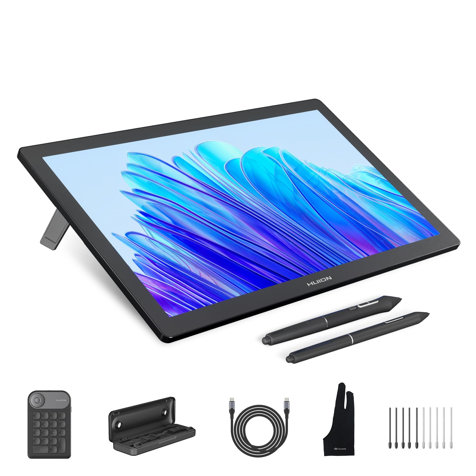 HUION KAMVAS Pro 19 4K UHD Drawing Tablet with Touch Screen, 96% Adobe ...